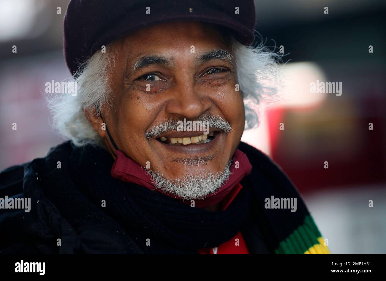 Humroy Whyte speaks to the Associated Press in London, Tuesday, March 9 ...
