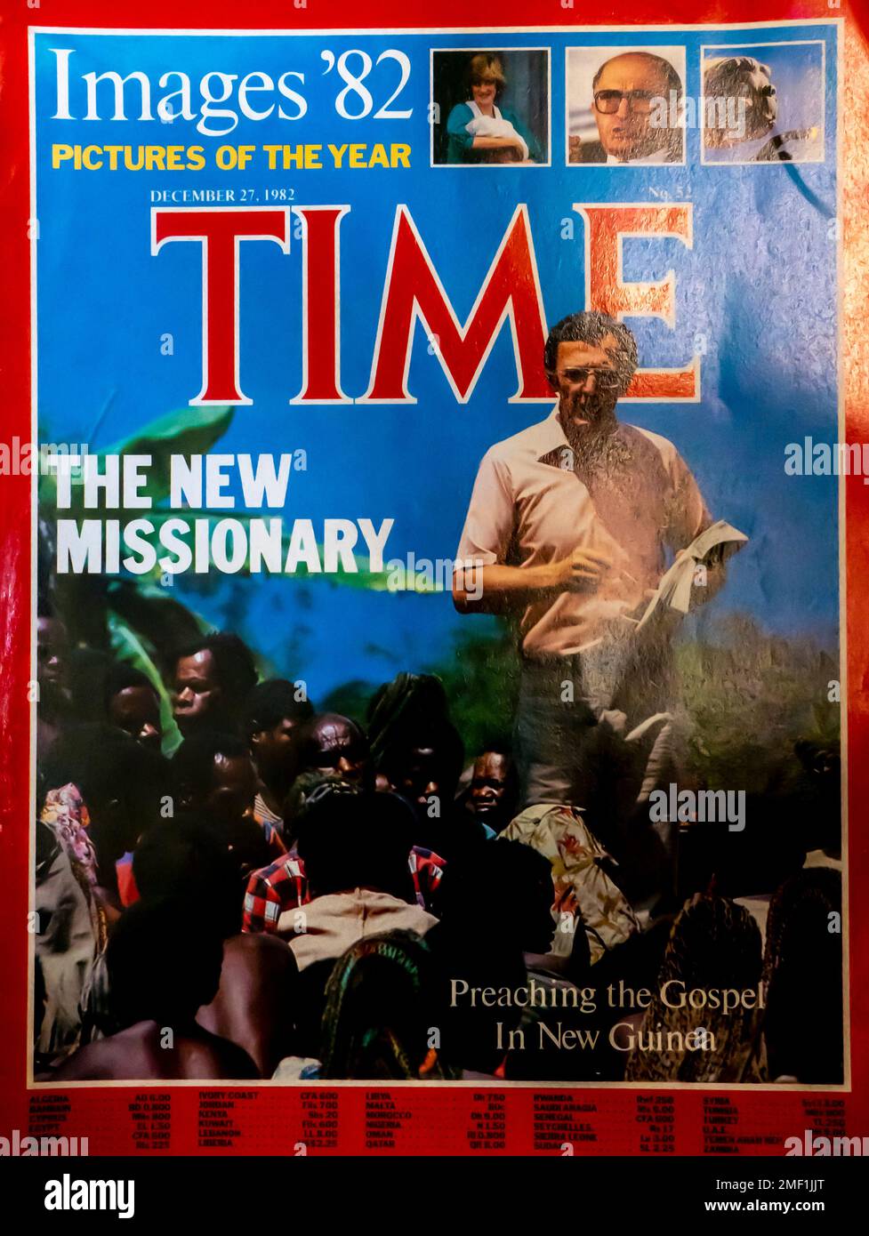 TIME magazine - December 27 , 1982 issue cover Stock Photo - Alamy