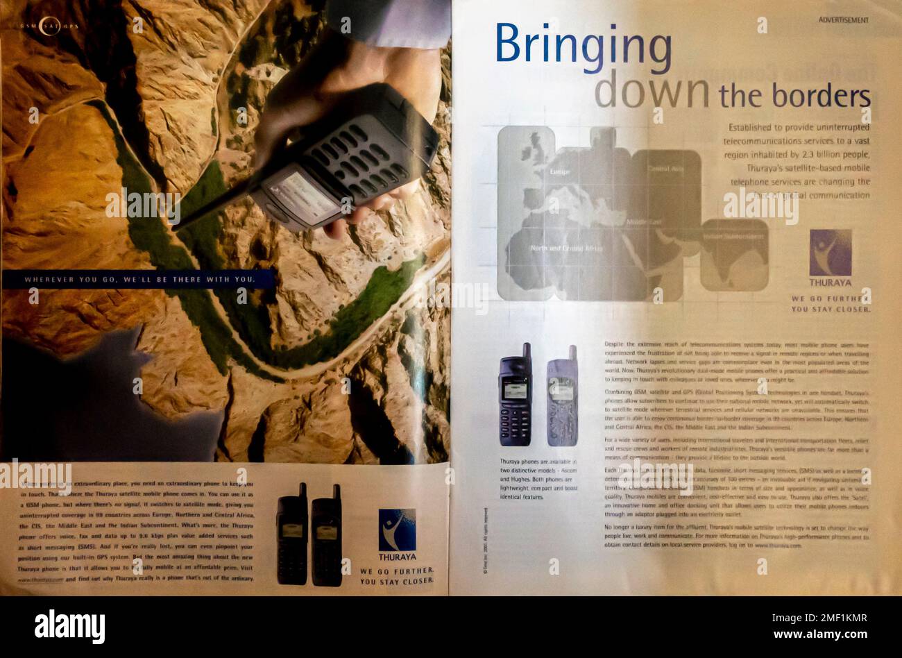 Old cell phone adverts hi-res stock photography and images - Alamy