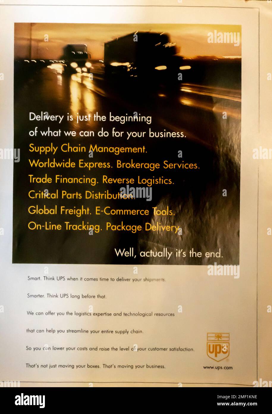 Ups Advertisements