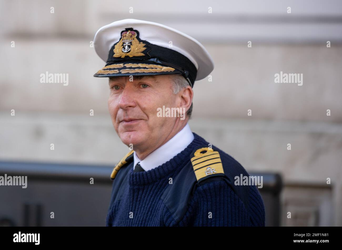 Admiral sir tony radakin kcb adc chief of the defence hi-res stock ...