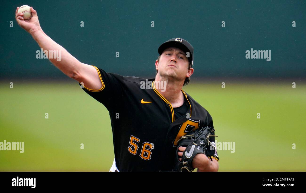 Pittsburgh Pirates pitcher Carson Fulmer delivers during a spring ...