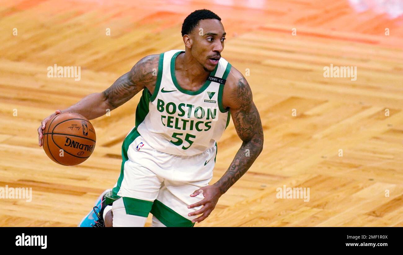 Boston Celtics guard Jeff Teague (55) during the second half of an NBA ...