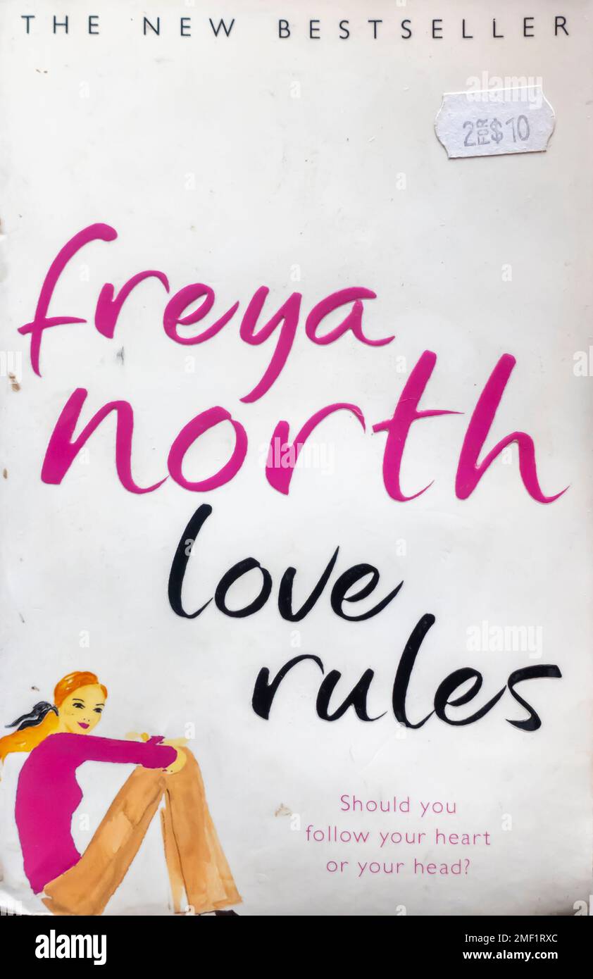 Love Rules Book by Freya North Stock Photo - Alamy