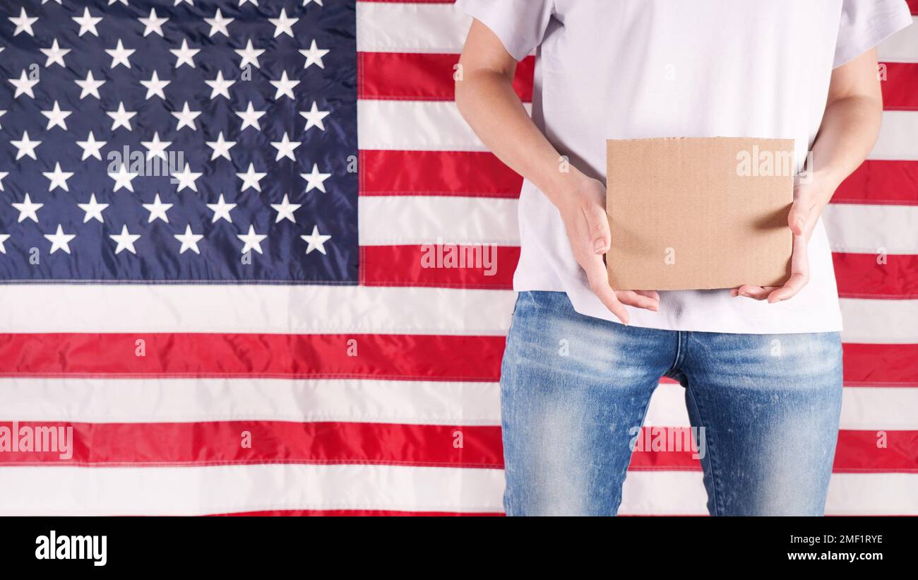 Woman right demonstration us hi-res stock photography and images - Alamy