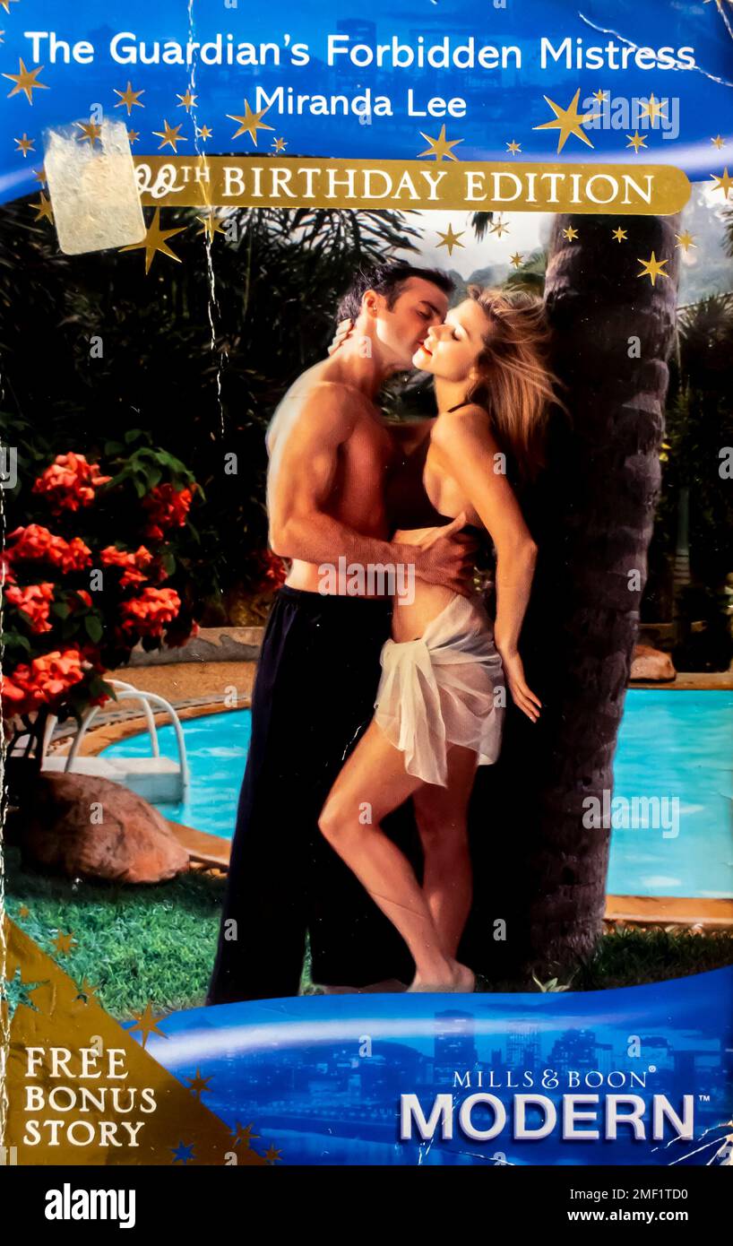 The Guardian's Forbidden Mistress Book by Miranda Lee 2008 Stock Photo - Alamy