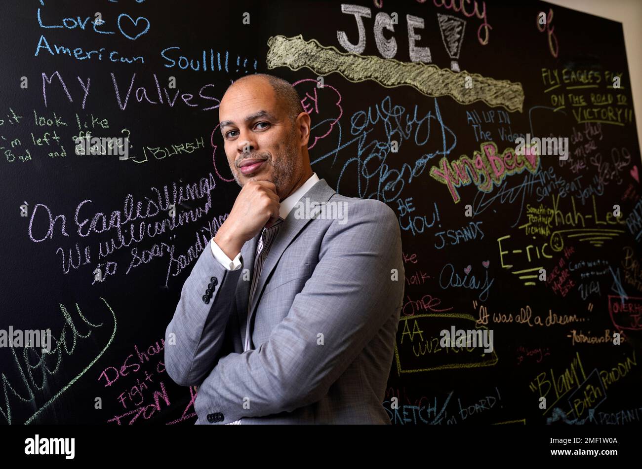 Jesse Collins, producer of the 63rd Grammy Awards, poses for a portrait ...