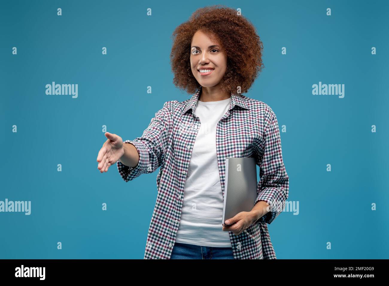 Energized woman hi-res stock photography and images - Alamy