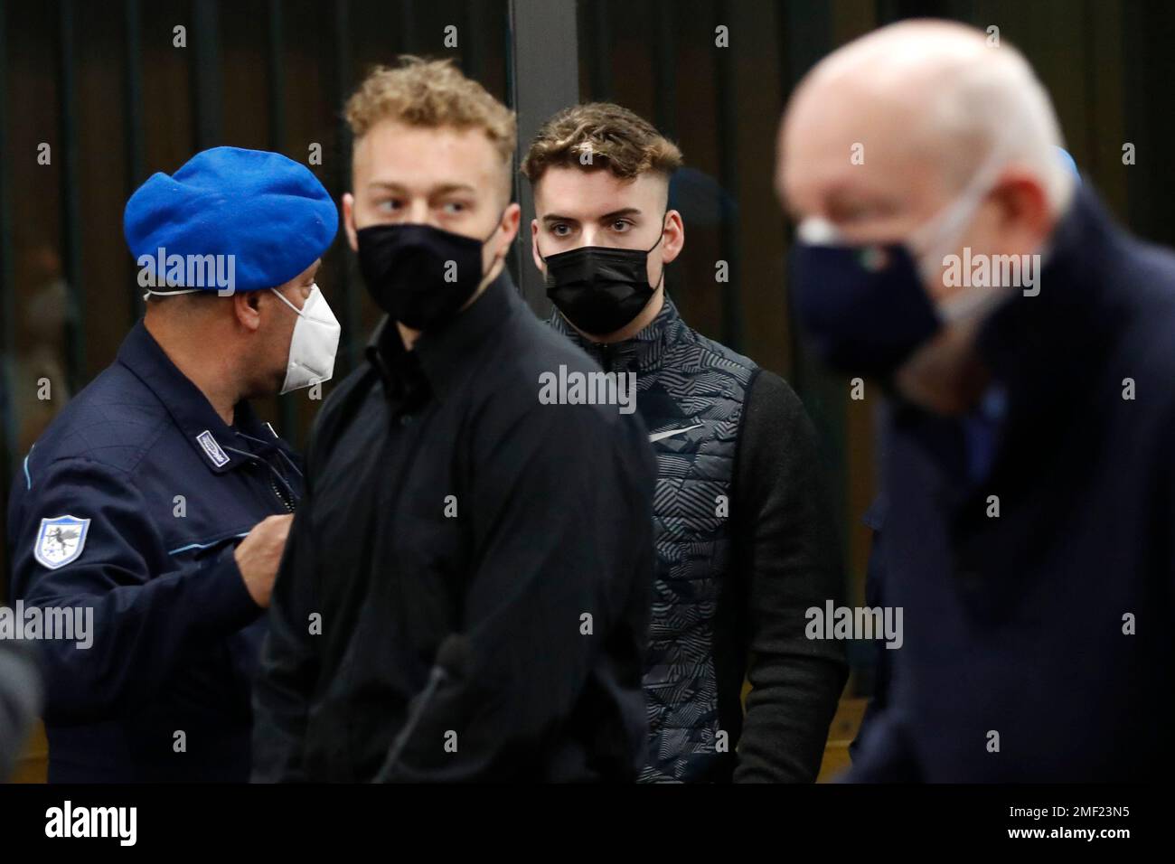 Gabriel Natale-Hjorth, right, and Finnegan Lee Elder, both from the ...