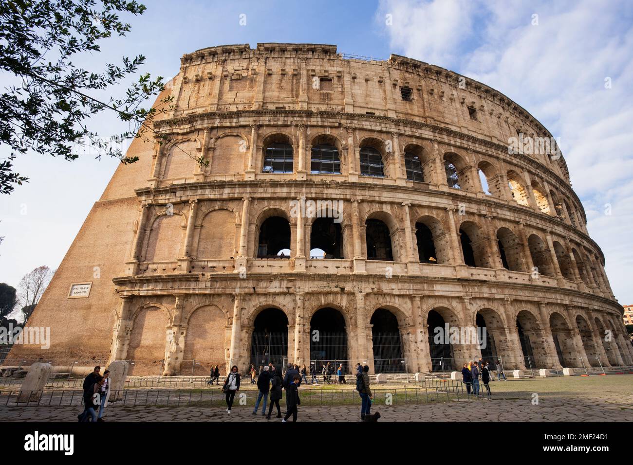 The Colosseum or Flavian Amphitheater Rome Stock Photo - Alamy