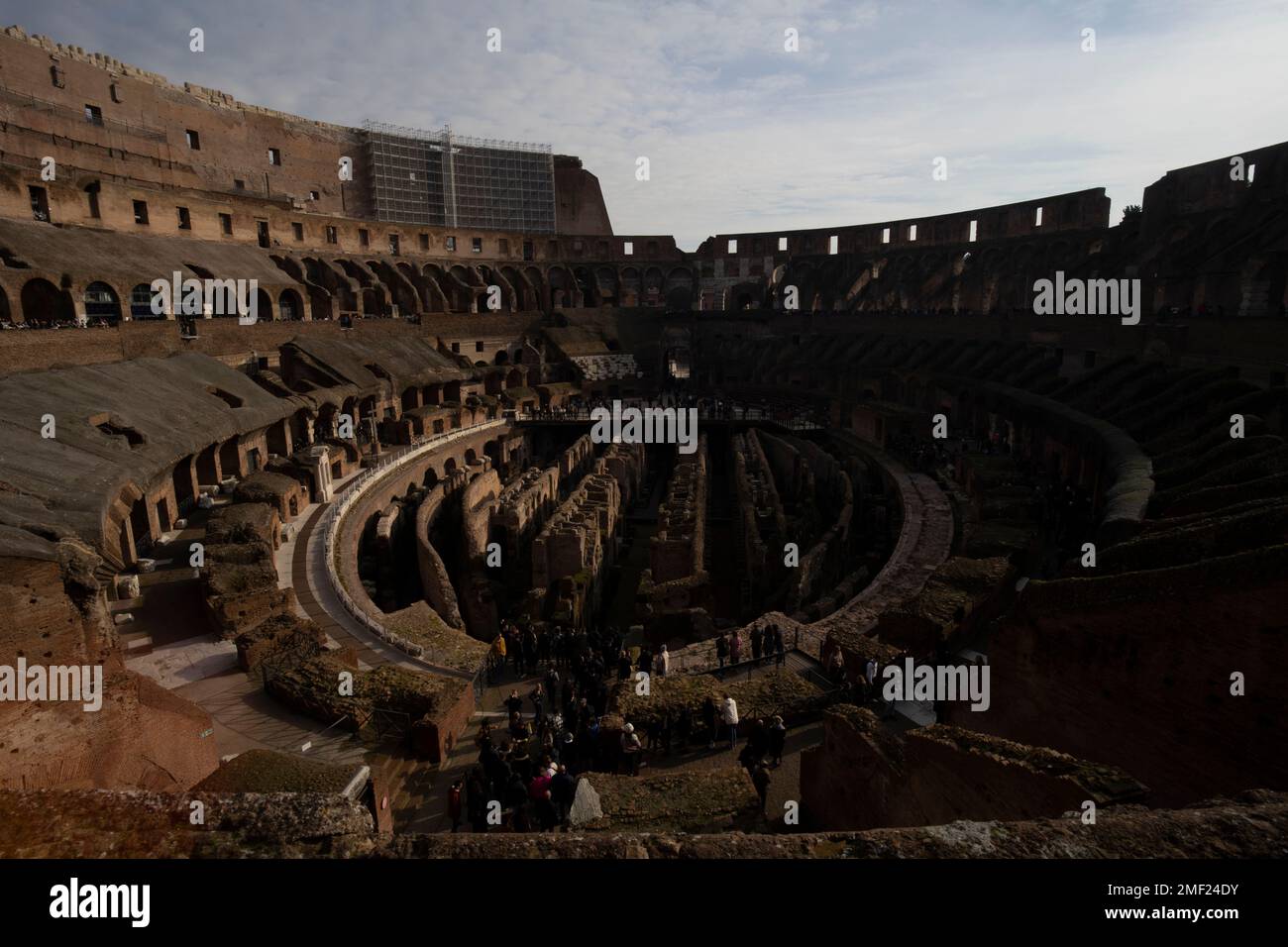 The Colosseum or Flavian Amphitheater Rome Stock Photo - Alamy