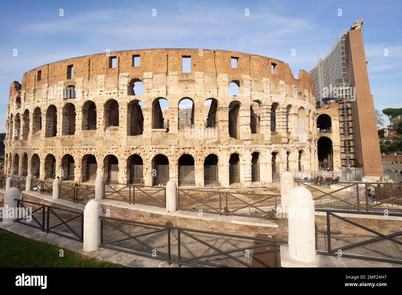 The Colosseum or Flavian Amphitheater Rome Stock Photo - Alamy