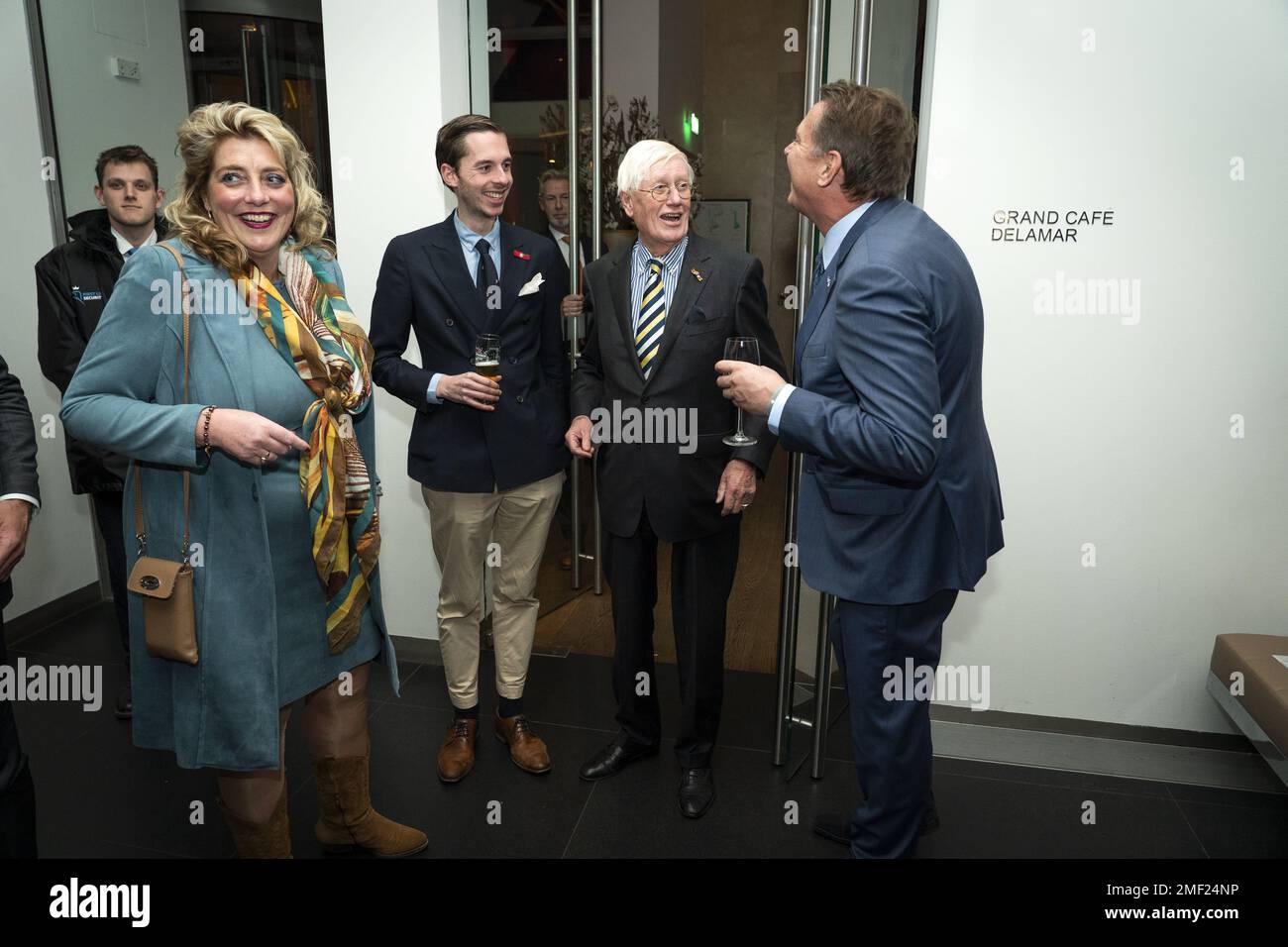 AMSTERDAM - Hans Wiegel during an anniversary celebration of the VVD ...