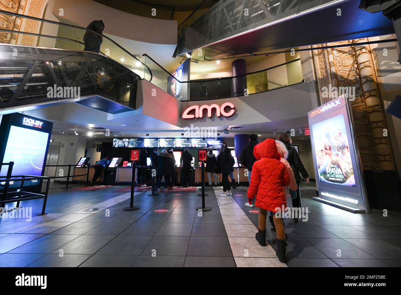 AMC Empire 25 theater reopens after COVID-19 closures, Friday, March 5 ...