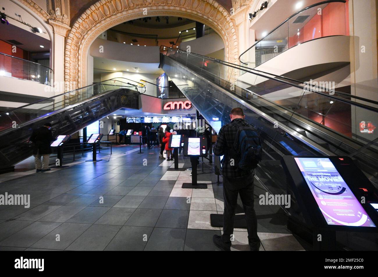 AMC Empire 25 theater reopens after COVID-19 closures, Friday, March 5 ... AMC Empire 25 theater reopens after COVID-19 closures, Friday, March 5 ...