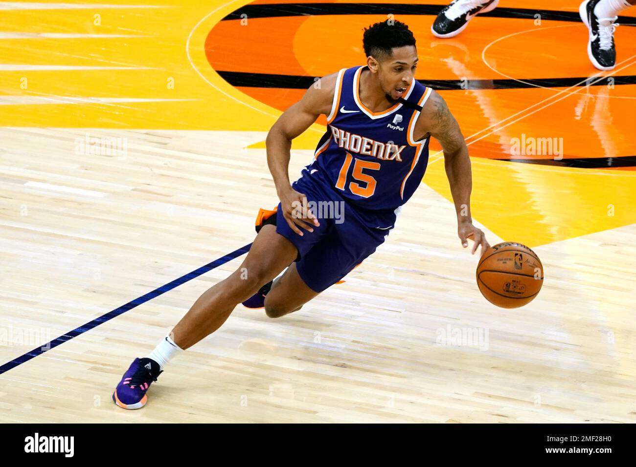 Phoenix Suns guard Cameron Payne (15) during the second half of an NBA ...