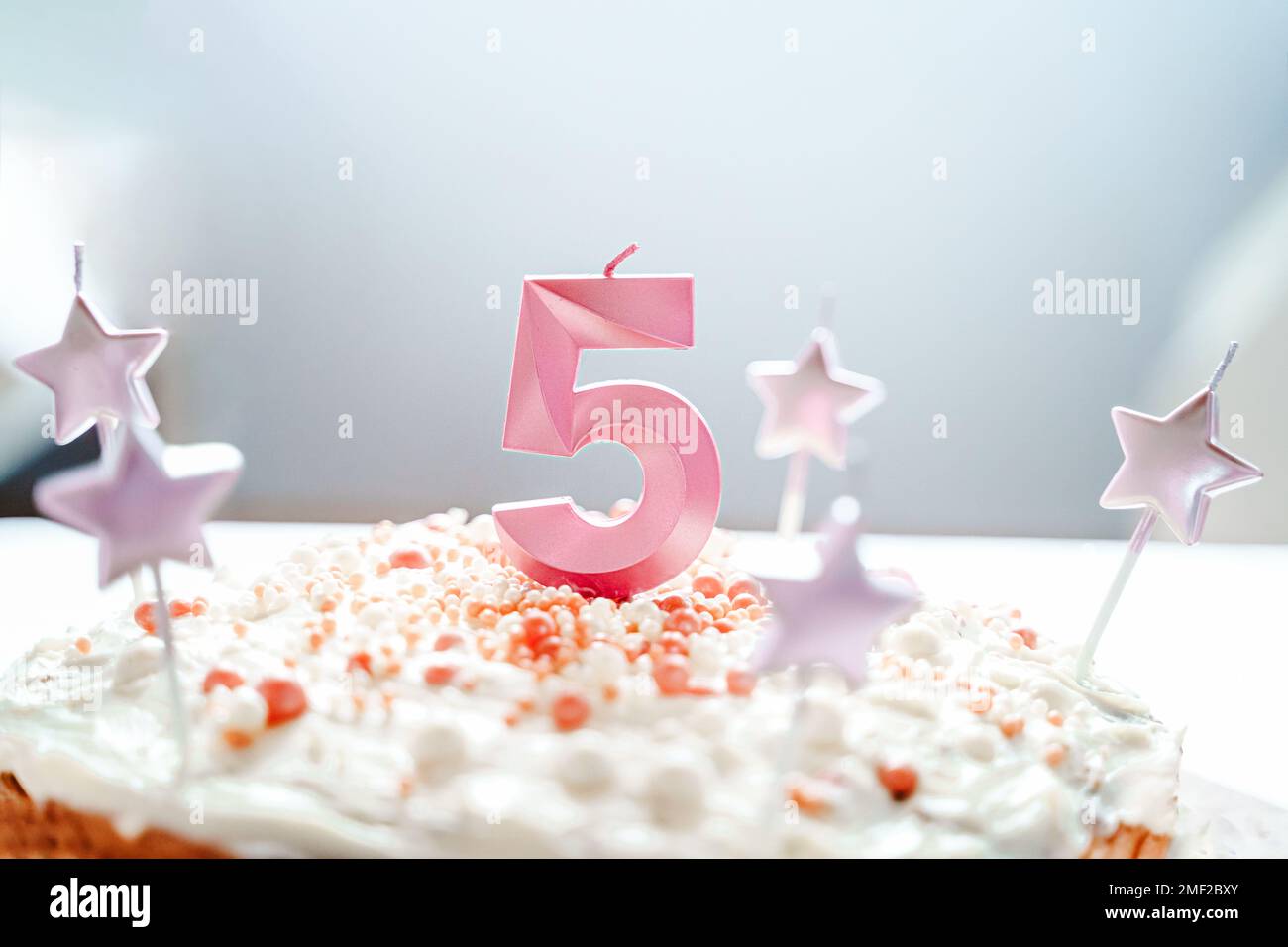 Happy 5th Birthday Girl Cake