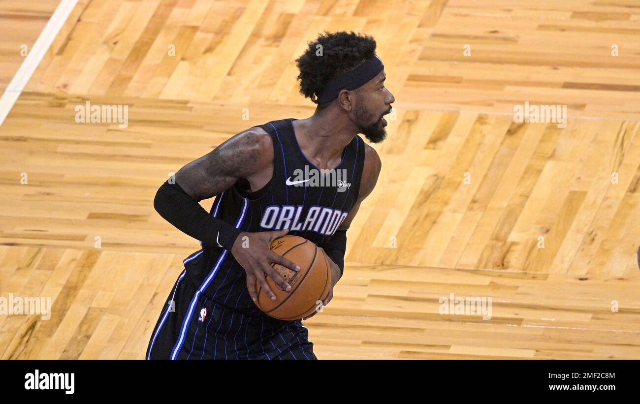 Orlando Magic guard Terrence Ross (31) sets up a play during the second ...