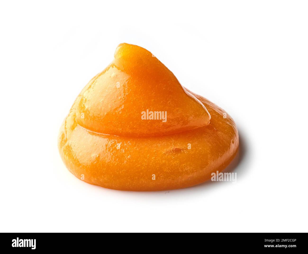 vegetable puree isolated on white background Stock Photo - Alamy