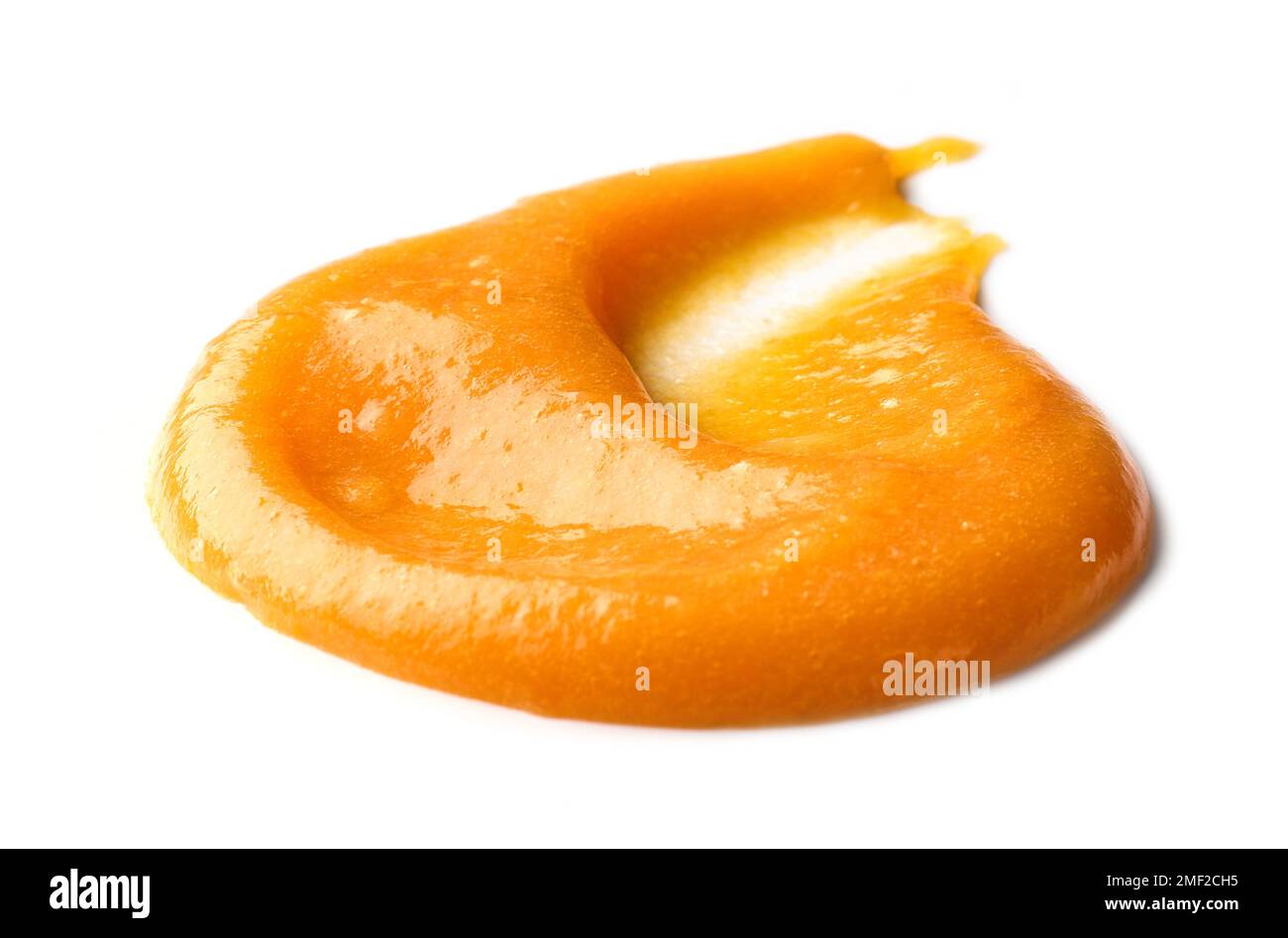 vegetable puree isolated on white background Stock Photo - Alamy