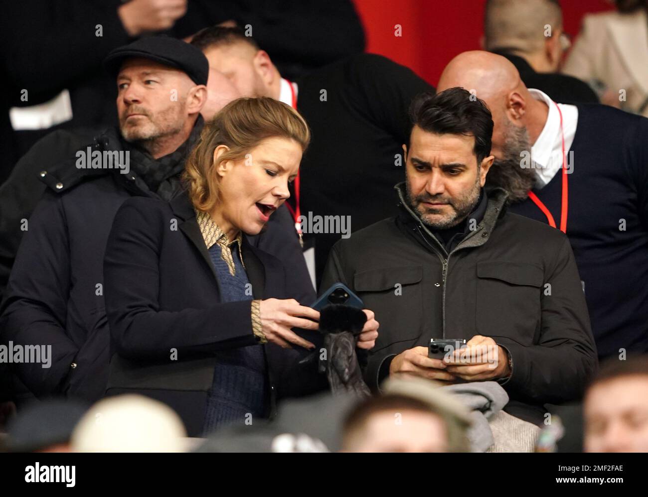 Newcastle United co-owners Amanda Staveley and husband Mehrdad ... Newcastle United co-owners Amanda Staveley and husband Mehrdad ...