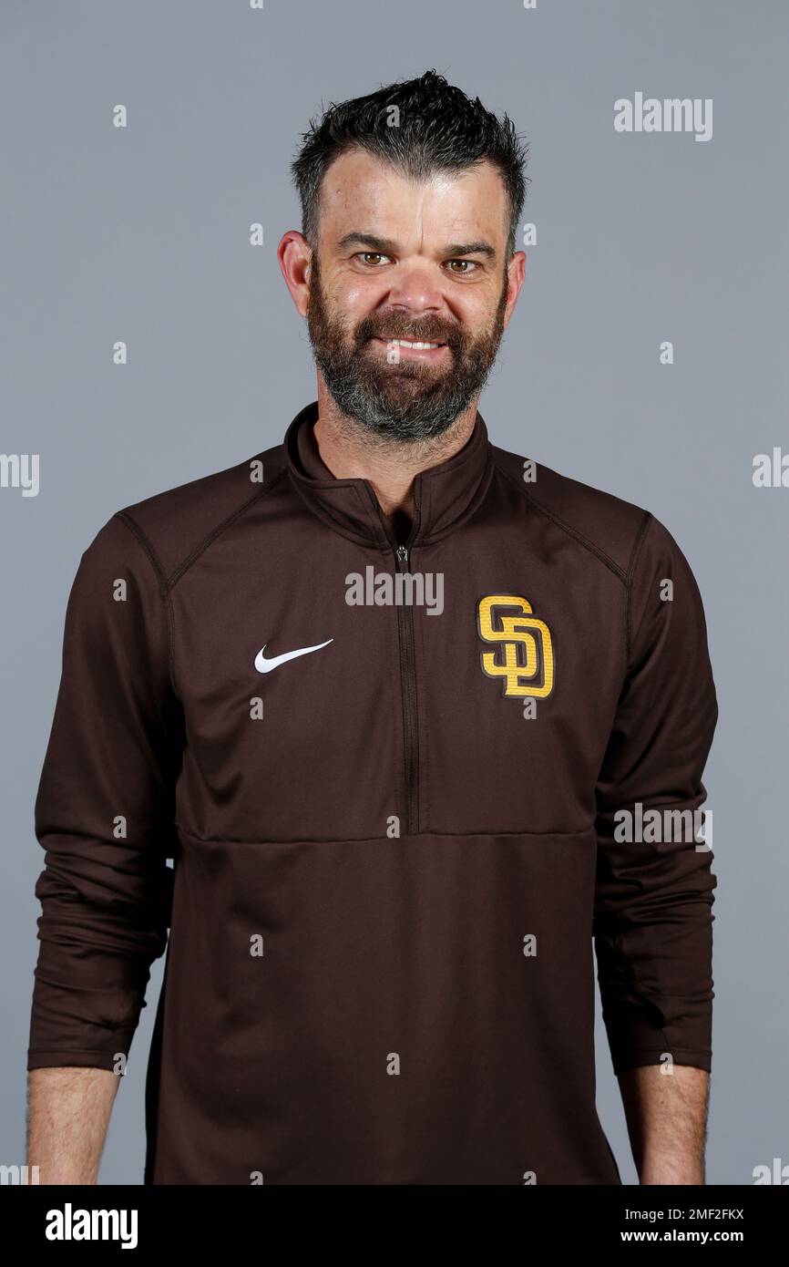 This is a 2021 photo of Josh Vernetti of the San Diego Padres baseball ...