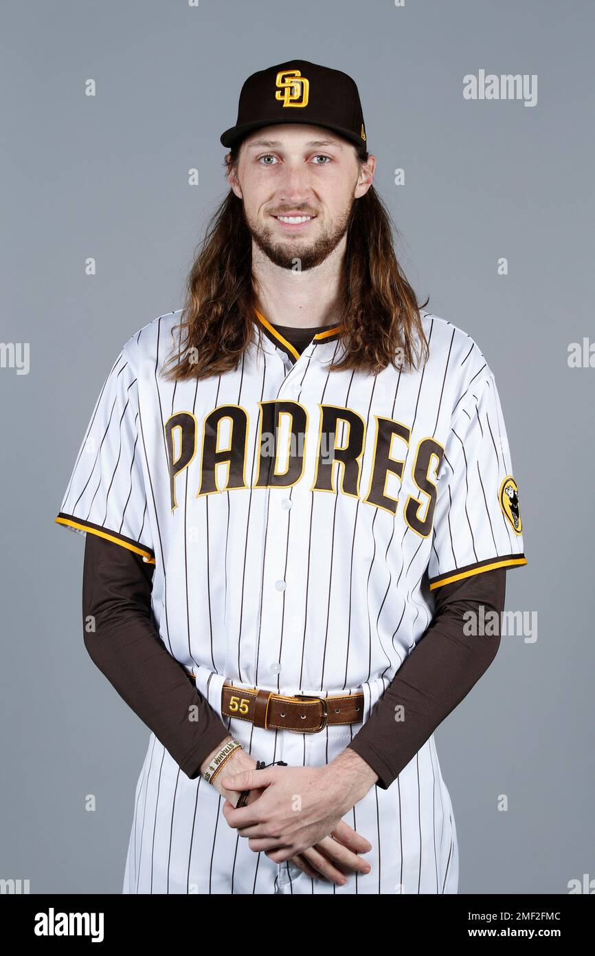 This is a 2021 photo of Matt Strahm of the San Diego Padres baseball ...