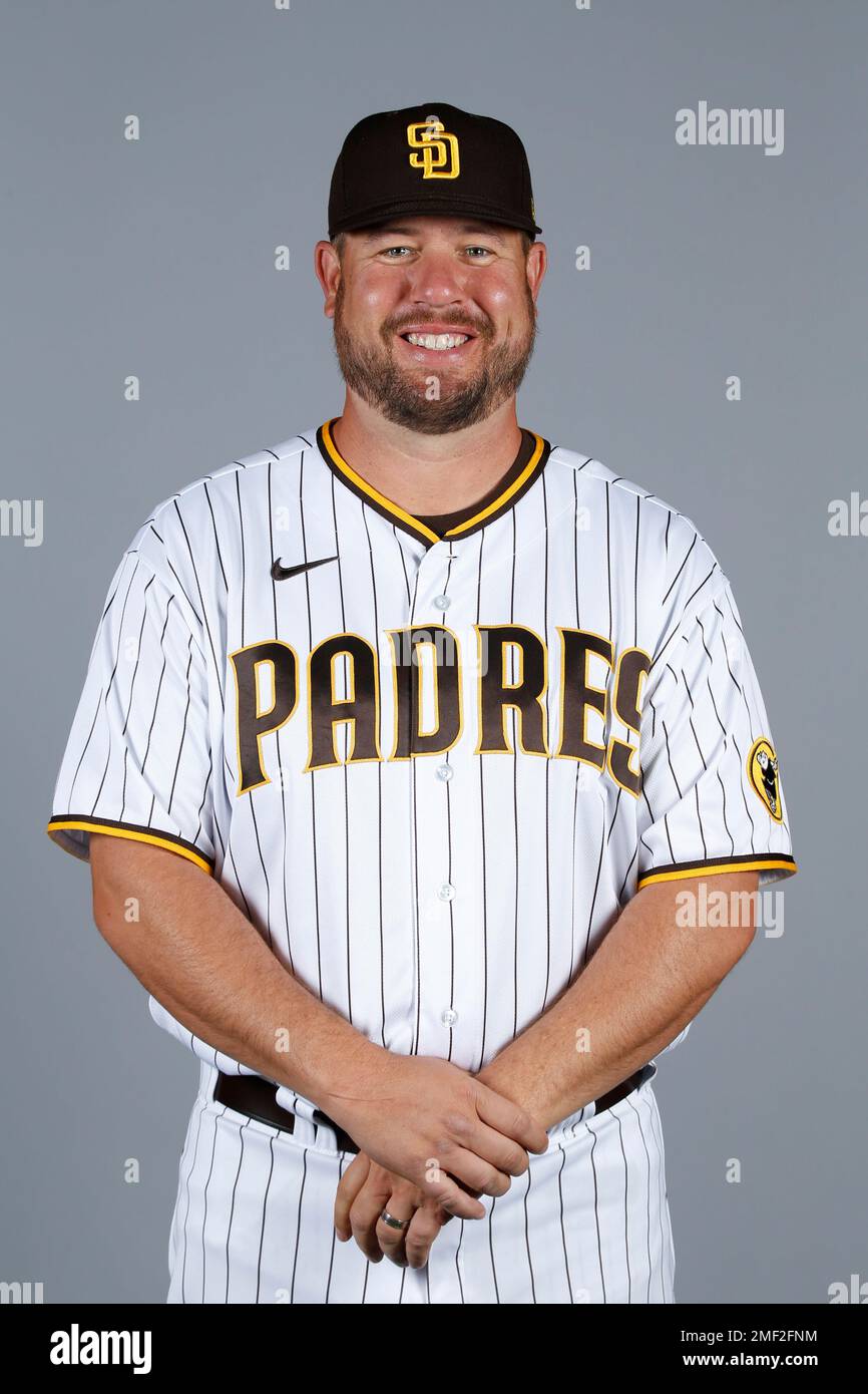 This is a 2021 photo of Ben Fritz of the San Diego Padres baseball team ...