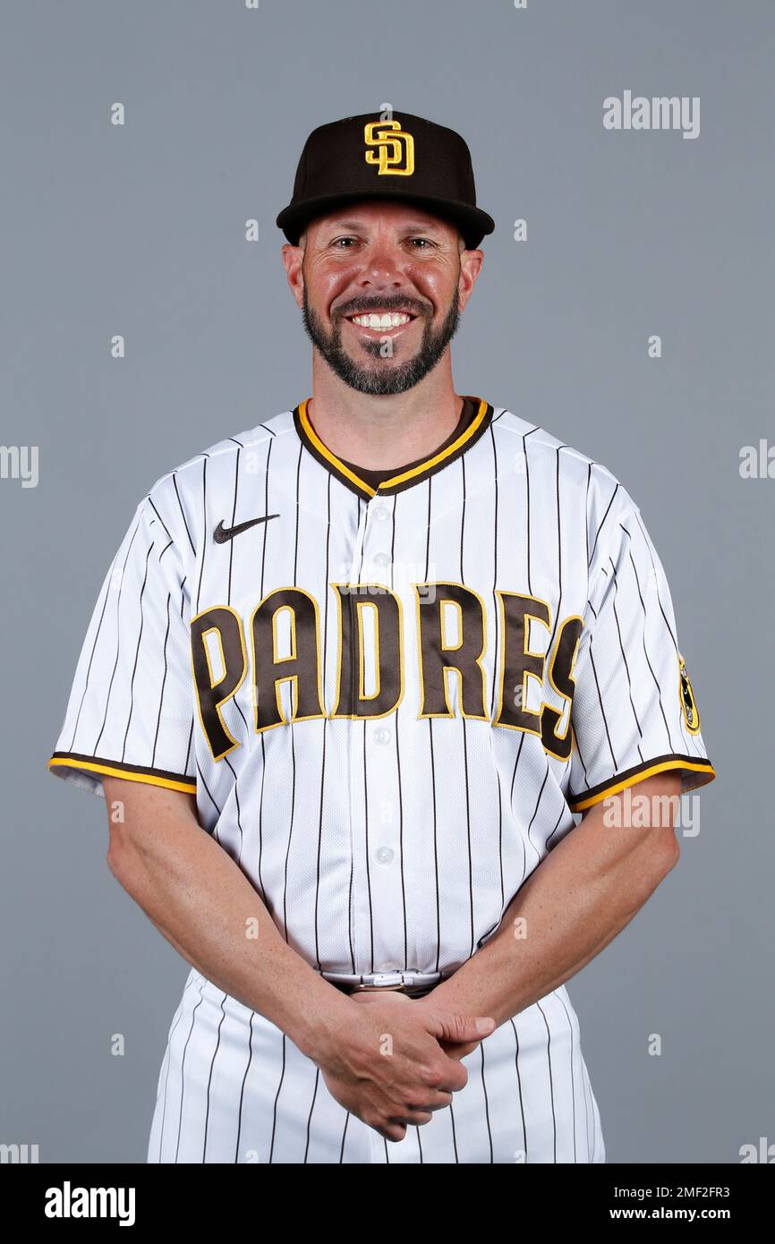 This is a 2021 photo of Jayce Tingler of the San Diego Padres baseball ...