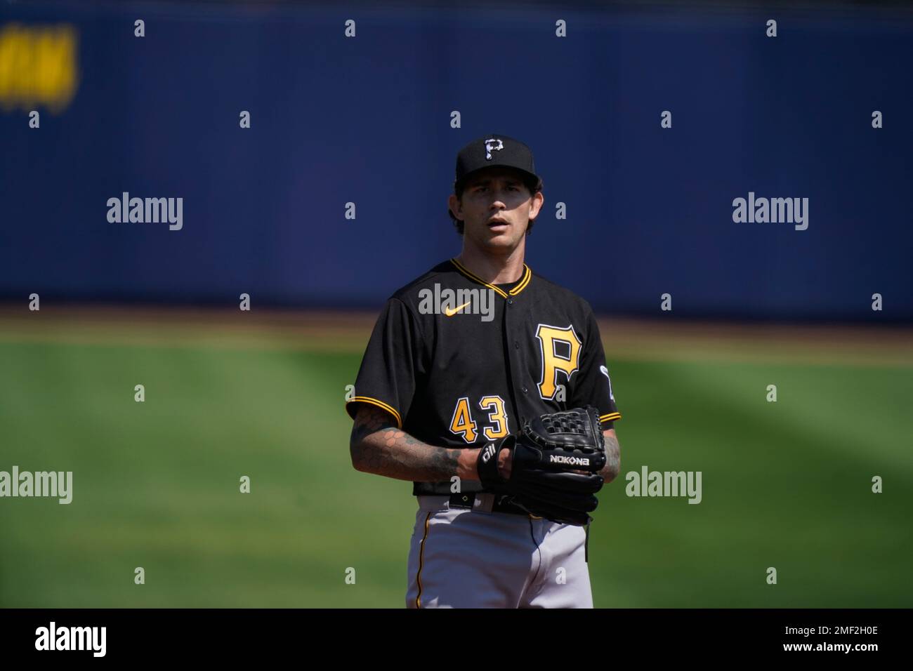 Pittsburgh Pirates pitcher Steven Brault delivers in the first inning ...