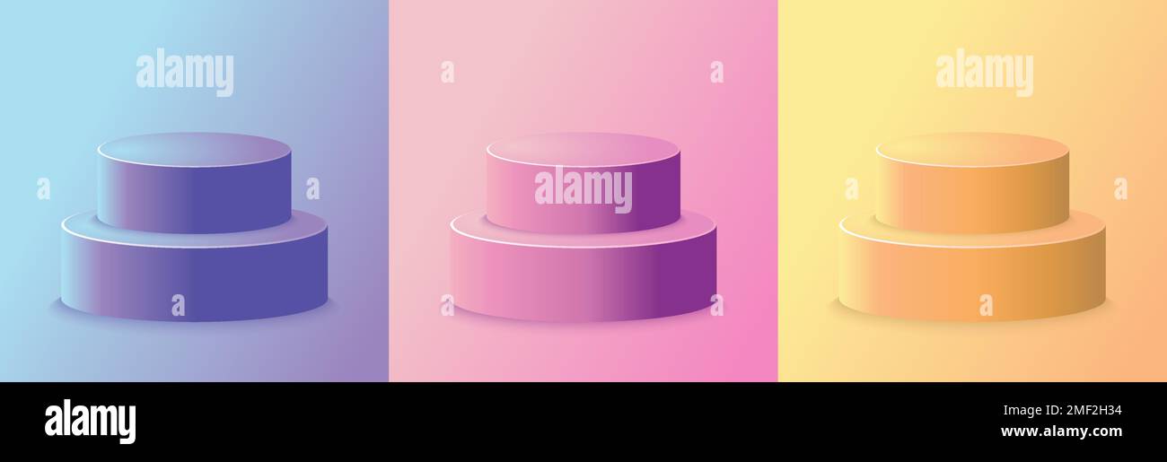 Empty creative stage object Stock Vector Images - Alamy