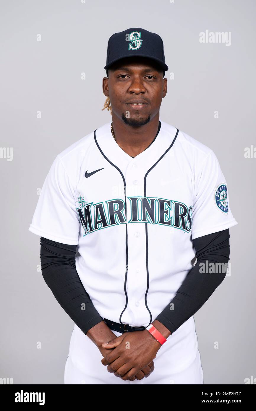 This is a 2021 photo of Rafael Montero of the Seattle Mariners baseball ...