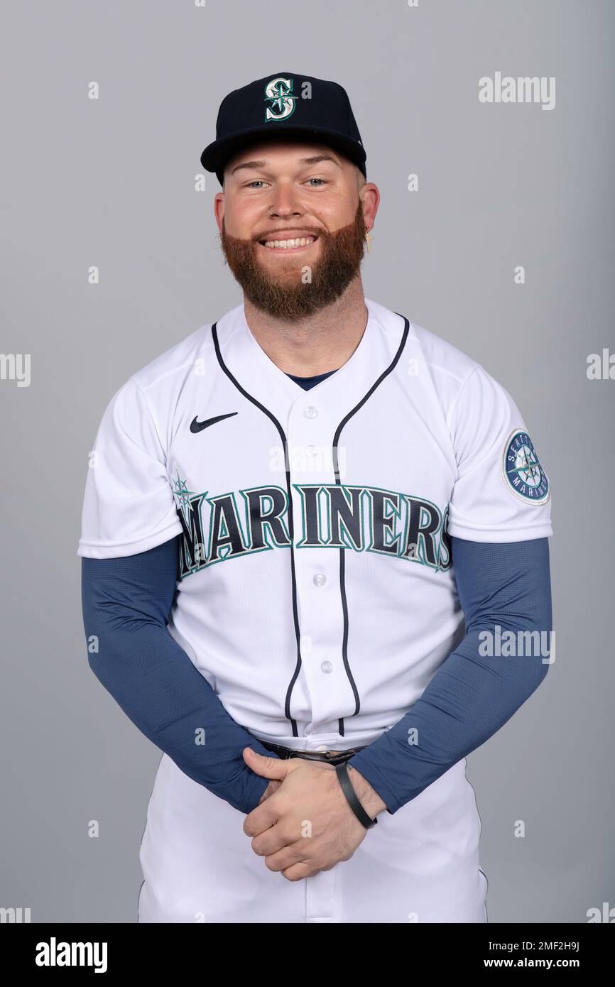 This is a 2021 photo of Eric Filia of the Seattle Mariners baseball ...