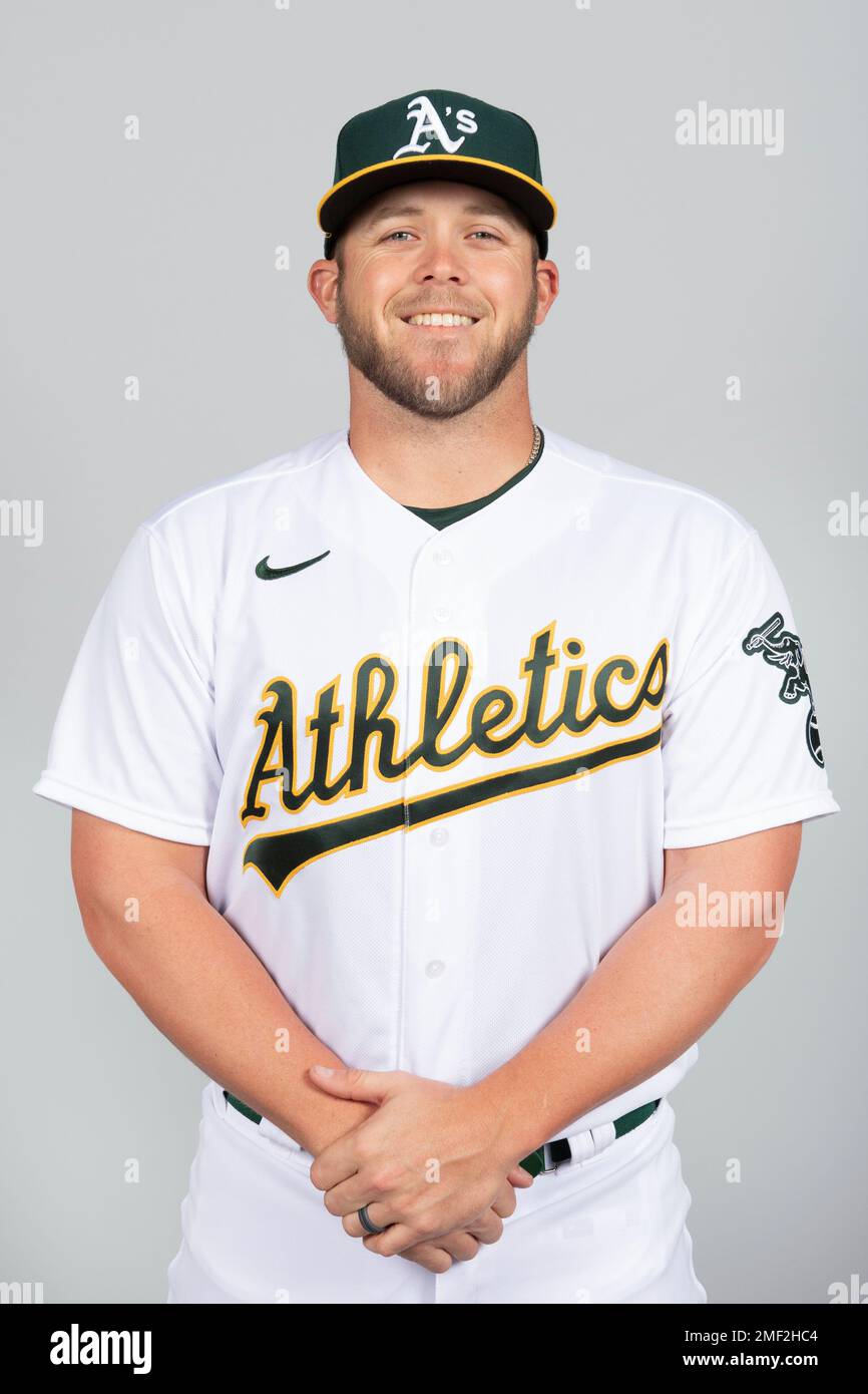 This is a 2021 photo of Jacob Wilson of the Oakland Athletics baseball ...