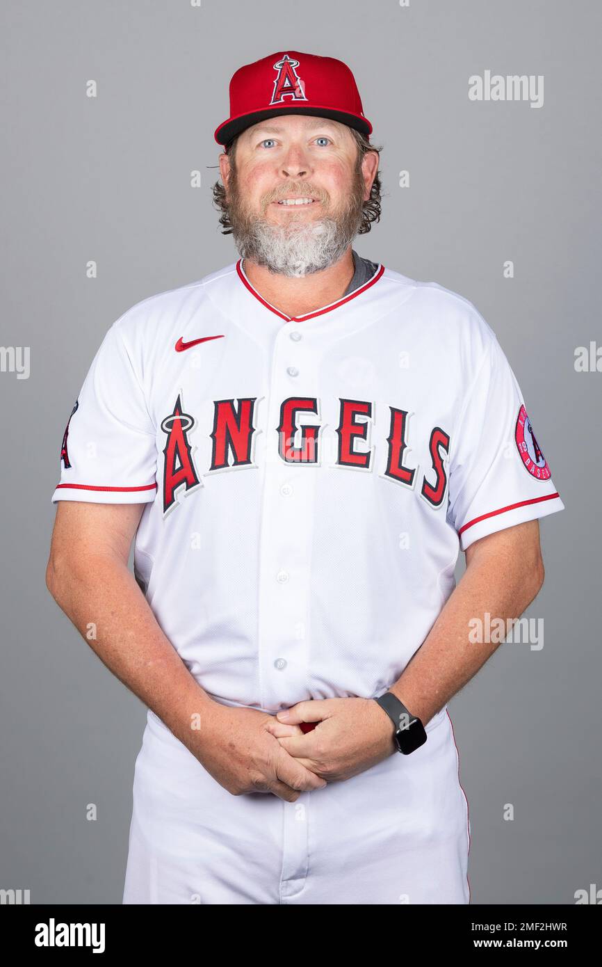 This is a 2021 photo of Tim Buss of the Los Angeles Angels baseball ...