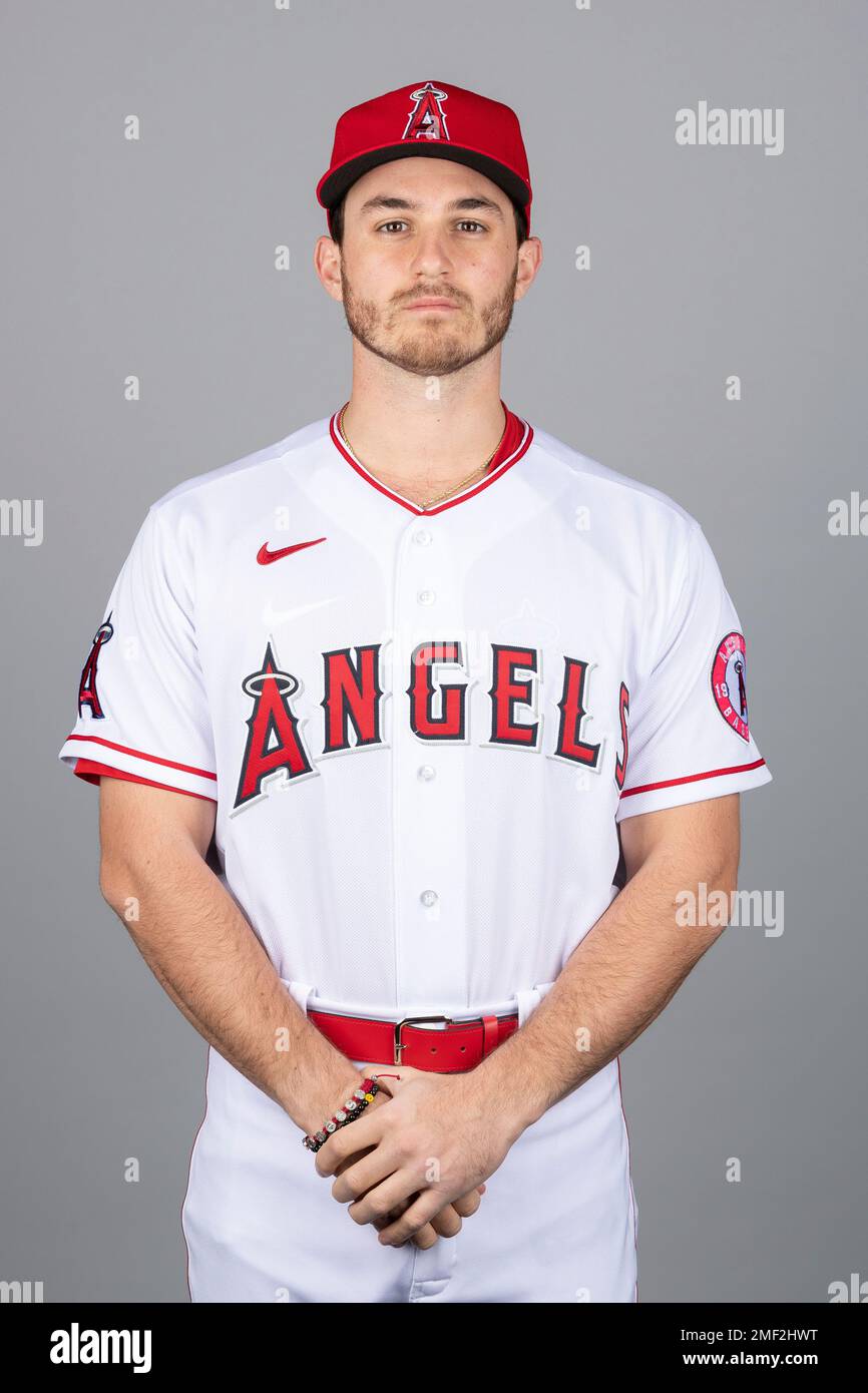 This is a 2021 photo of Thomas Pannone of the Los Angeles Angels ...