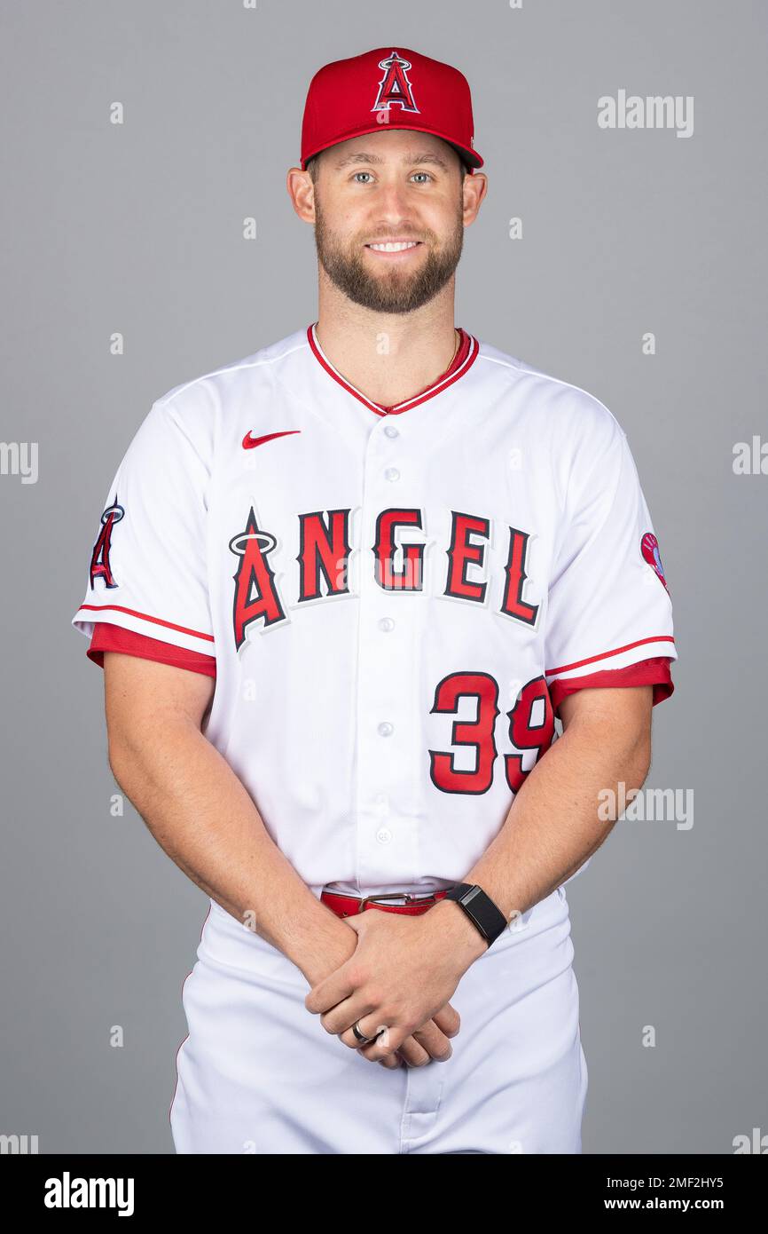 This is a 2021 photo of Luke Bard of the Los Angeles Angels baseball ...