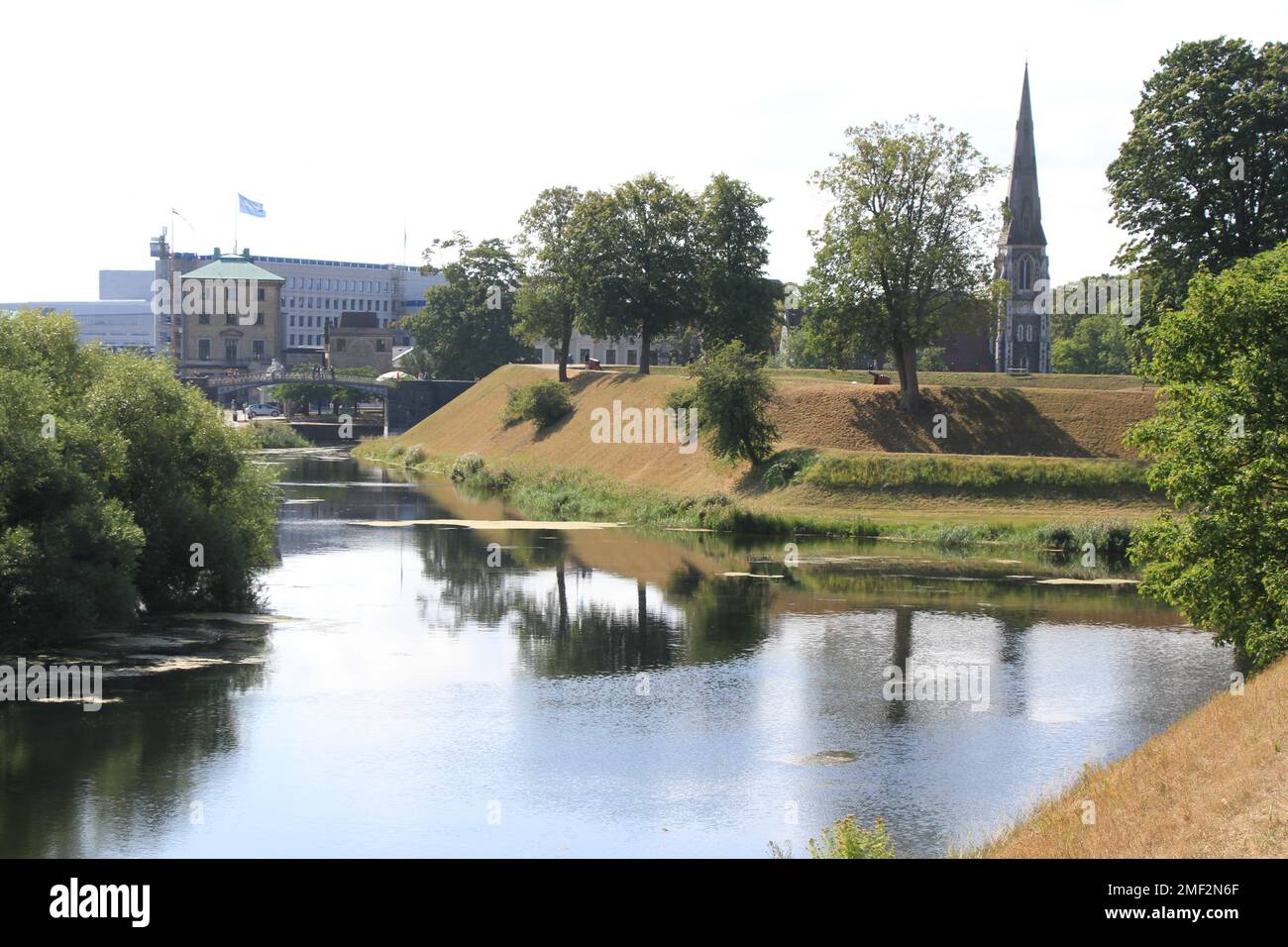 Kastellet fortress grounds in Copenhagen, Denmark Stock Photo - Alamy