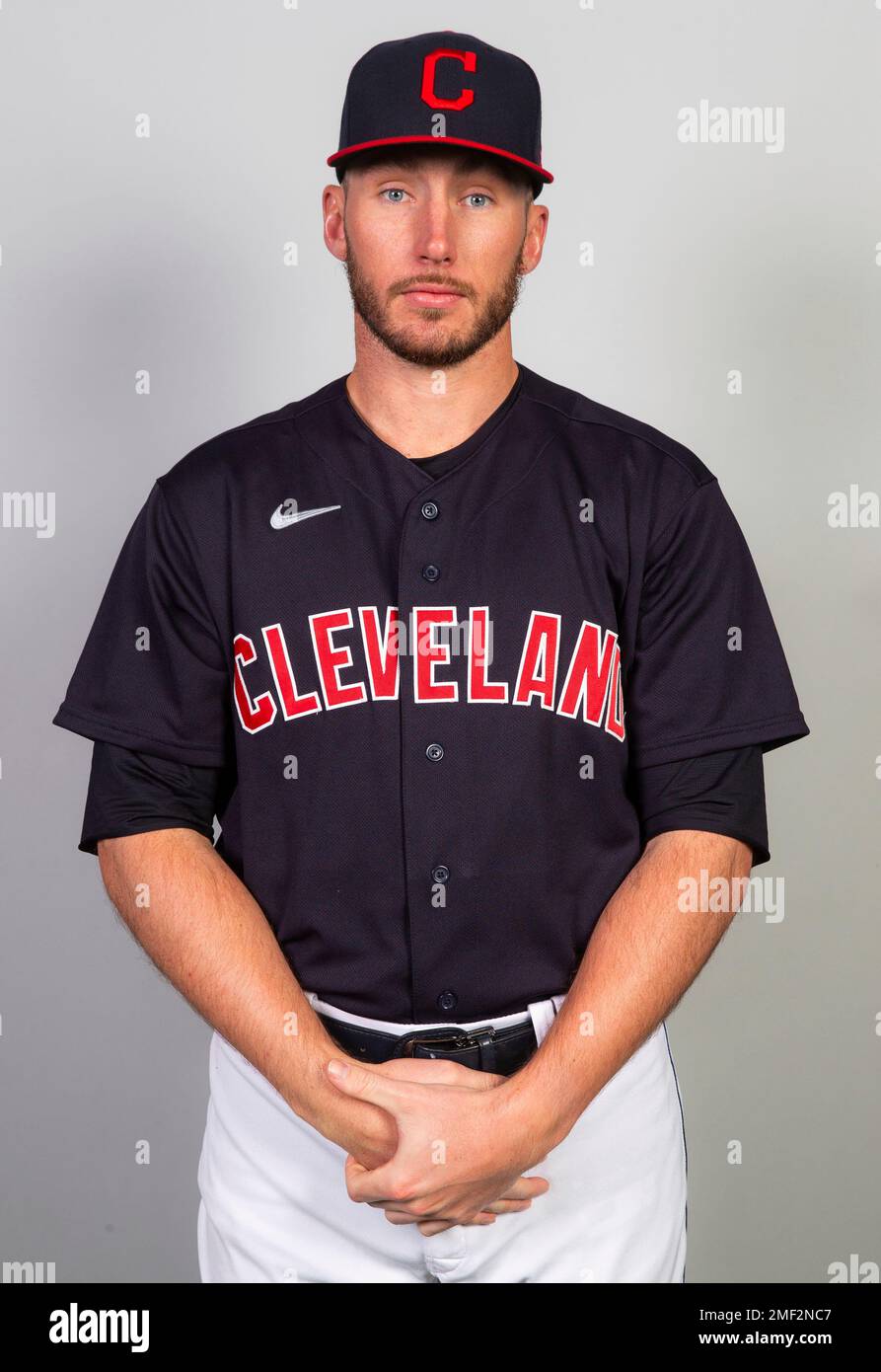 This is a 2021 photo of Trevor Stephan of the Cleveland Indians ...