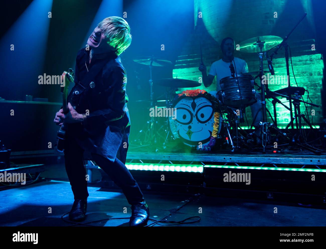 Crispian Mills on stage at camp and Furnace Liverpool 2023 Stock Photo ...