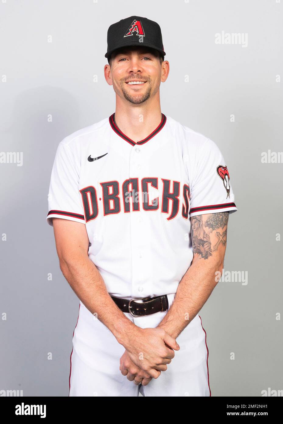 This is a 2021 photo of Taylor Guilbeau of the Arizona Diamondbacks ...