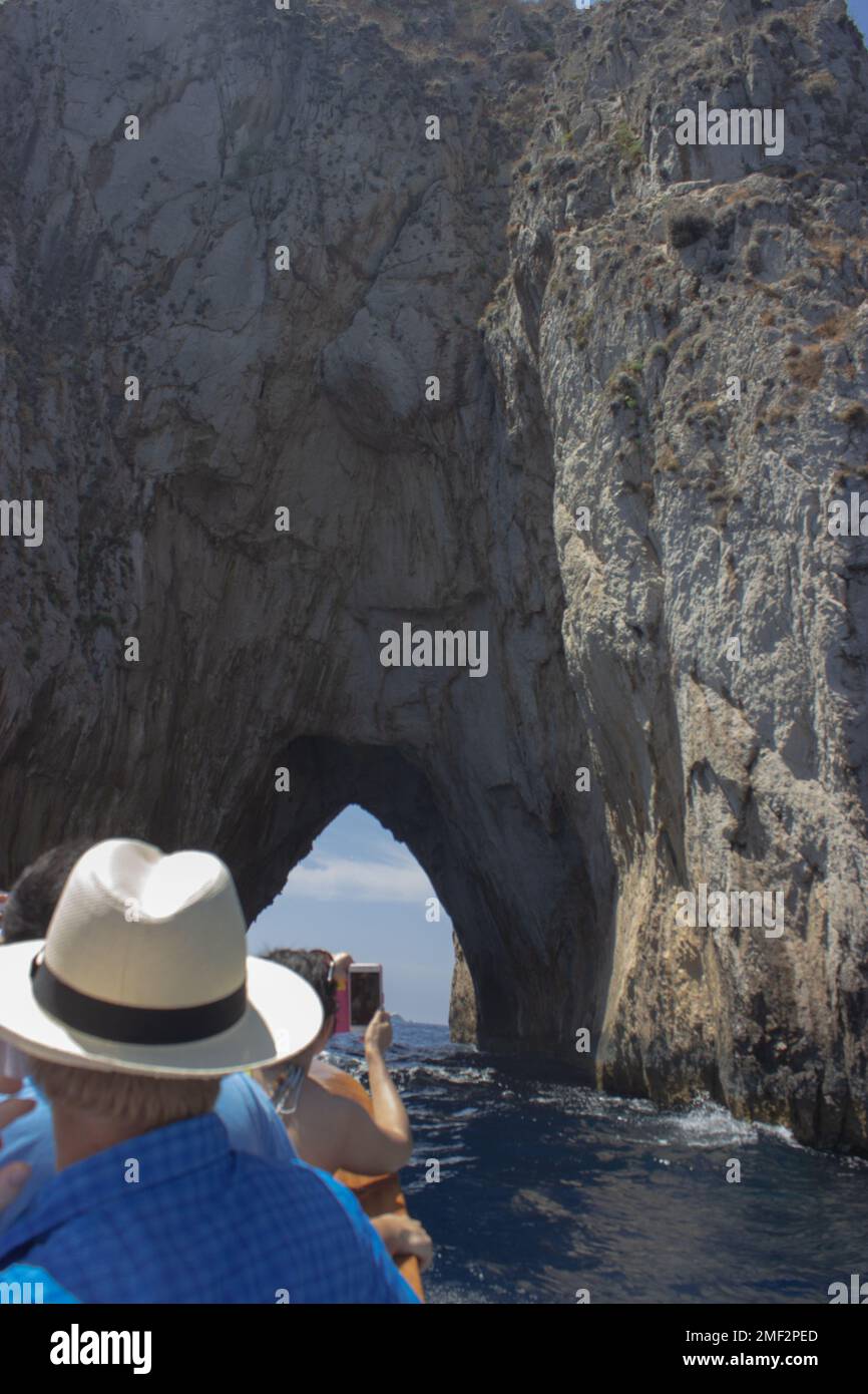 Capri arch water hi-res stock photography and images - Alamy