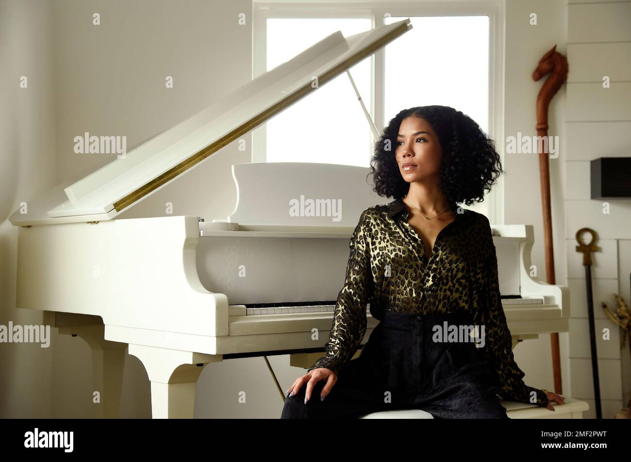 FILE - Singer Jhene Aiko poses for a portrait on Dec. 7, 2020, in Los ...