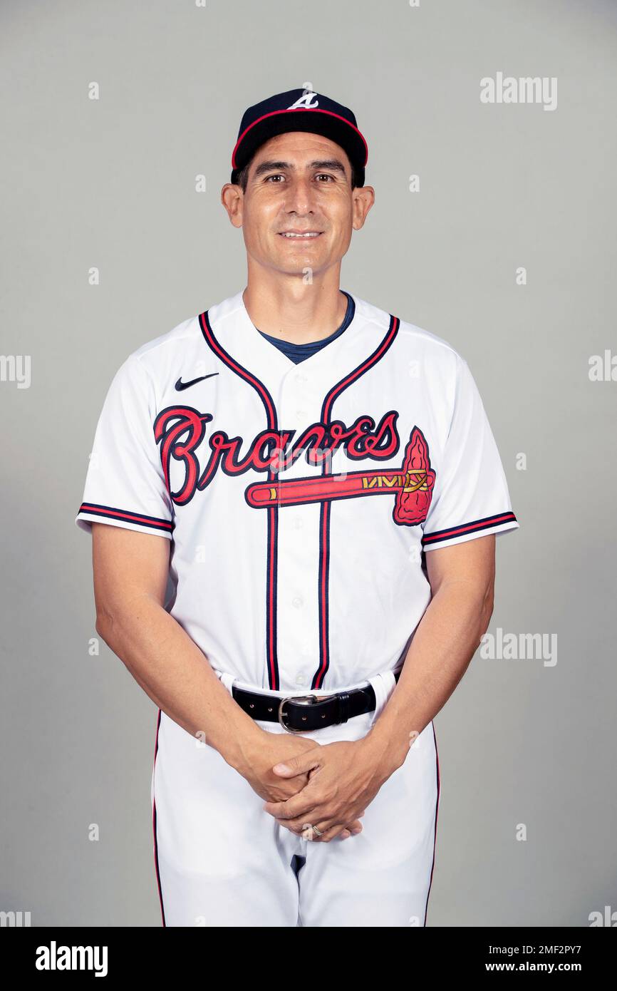 This is a 2021 photo of Bobby Magallanes of the Atlanta Braves baseball ...
