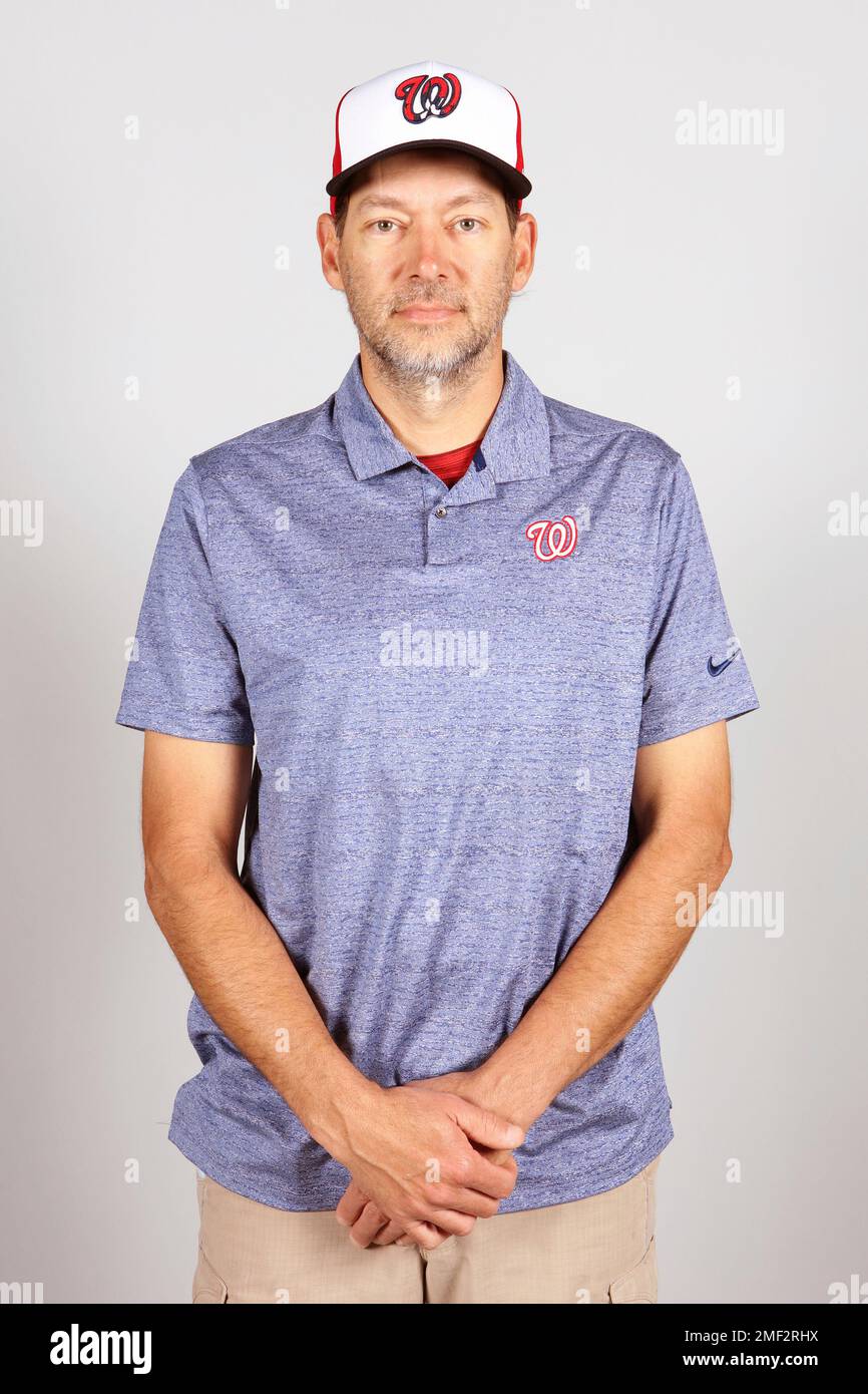 This is a 2021 photo of Eric Montague of the Washington Nationals ...