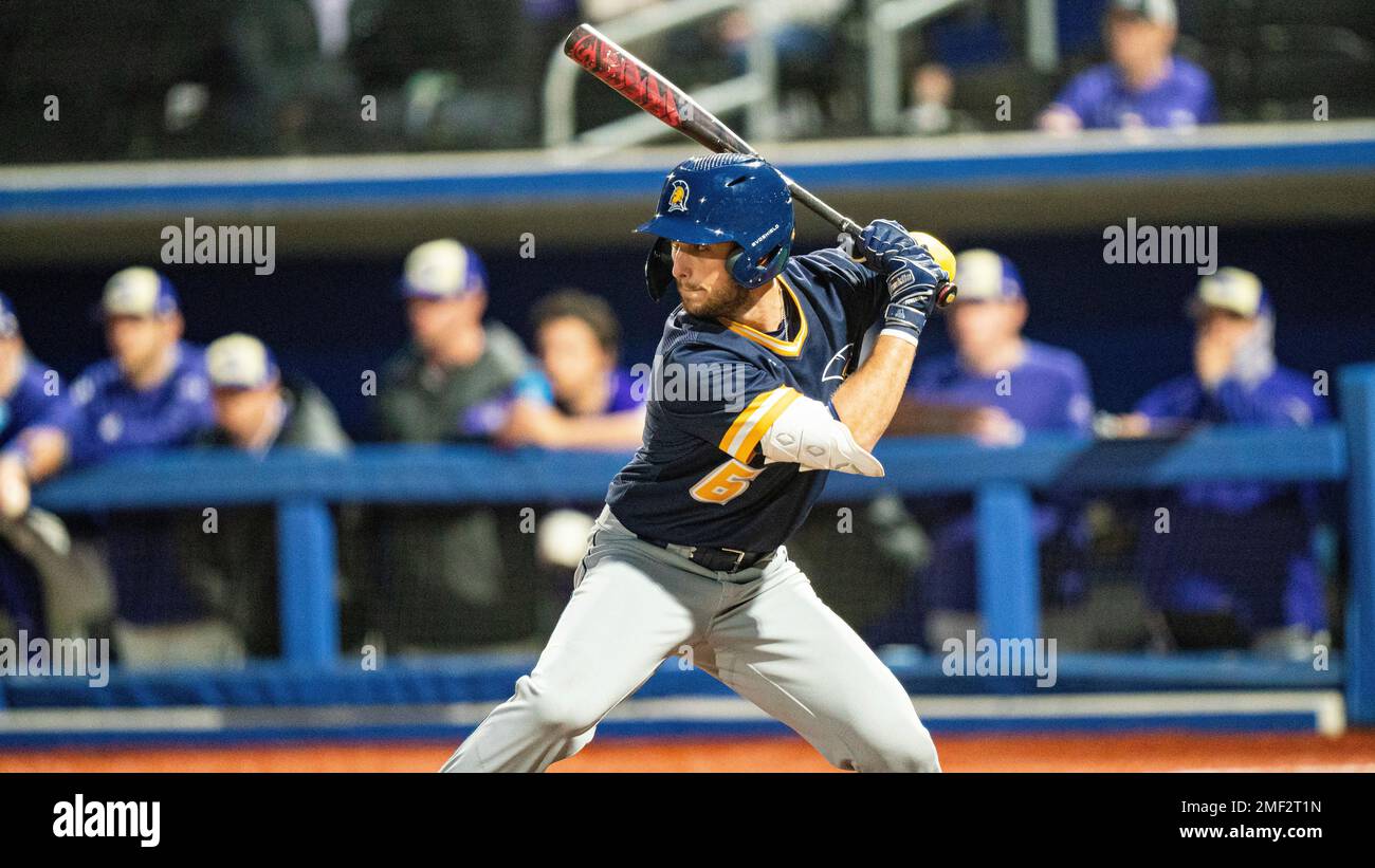 North Carolina Greensboro 1B Josh Madole during an NCAA baseball game ...