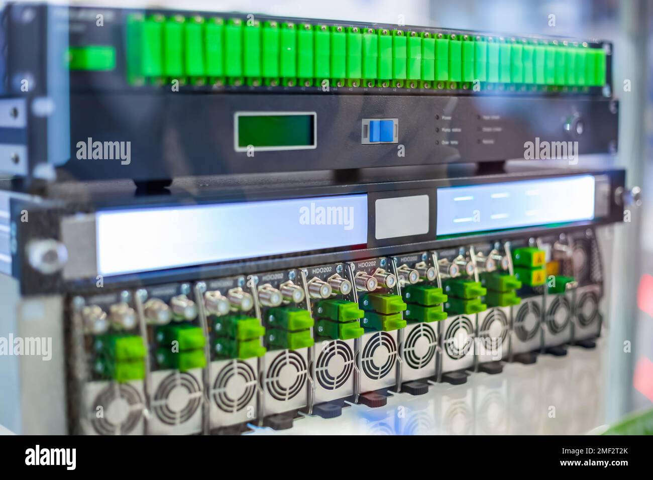 Dual receiver, optical amplifier, codec module - telecommunications ...