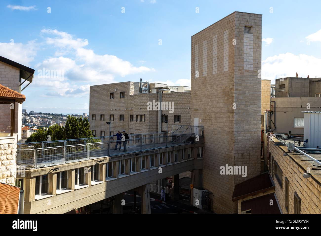 NAZARETH, ISRAEL. December 27, 2022. English (Scottish) hospital in ...
