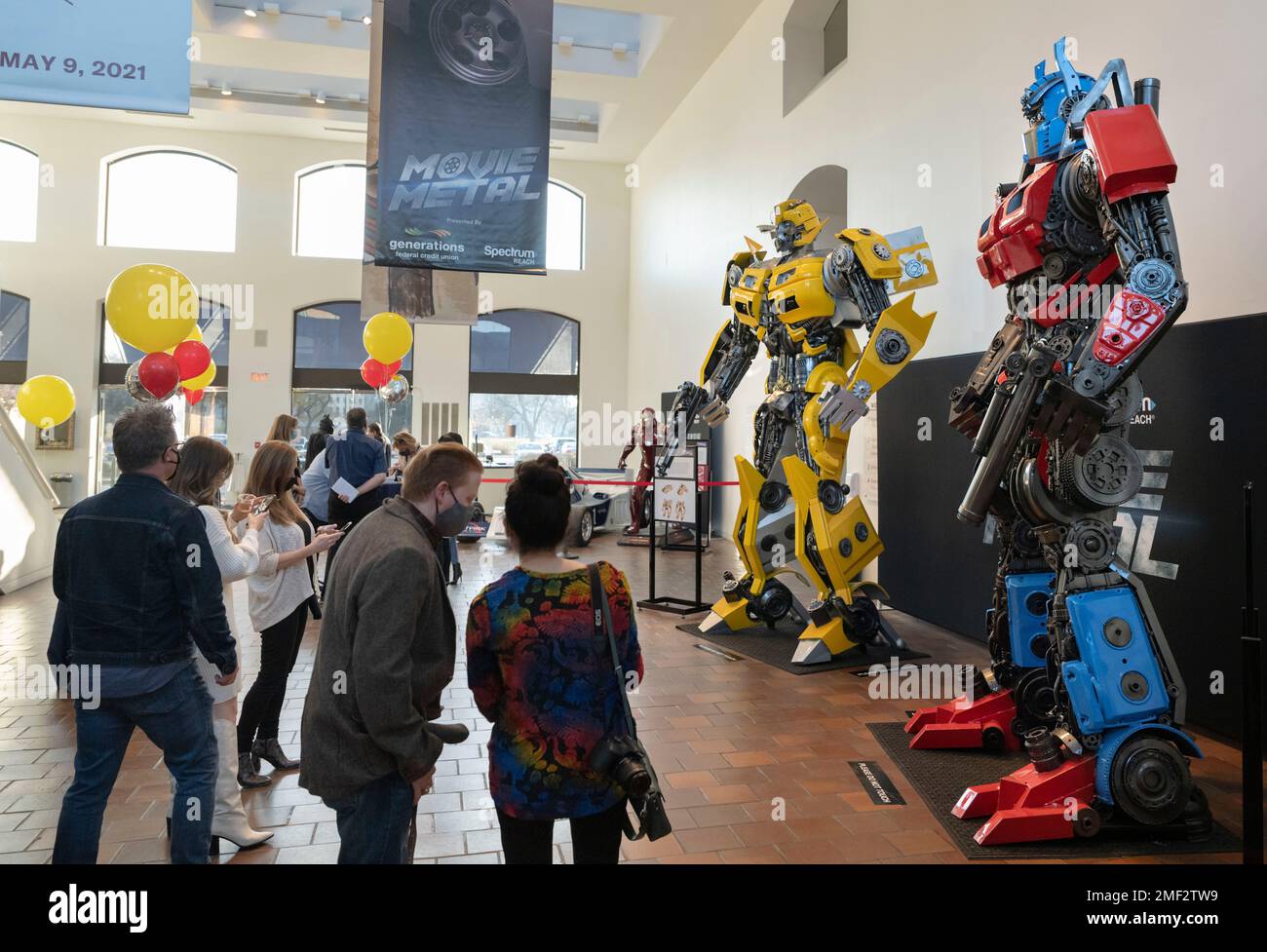 IMAGE DISTRIBUTED FOR THE PM GROUP - Museum visitors admire 13.5 ft ...