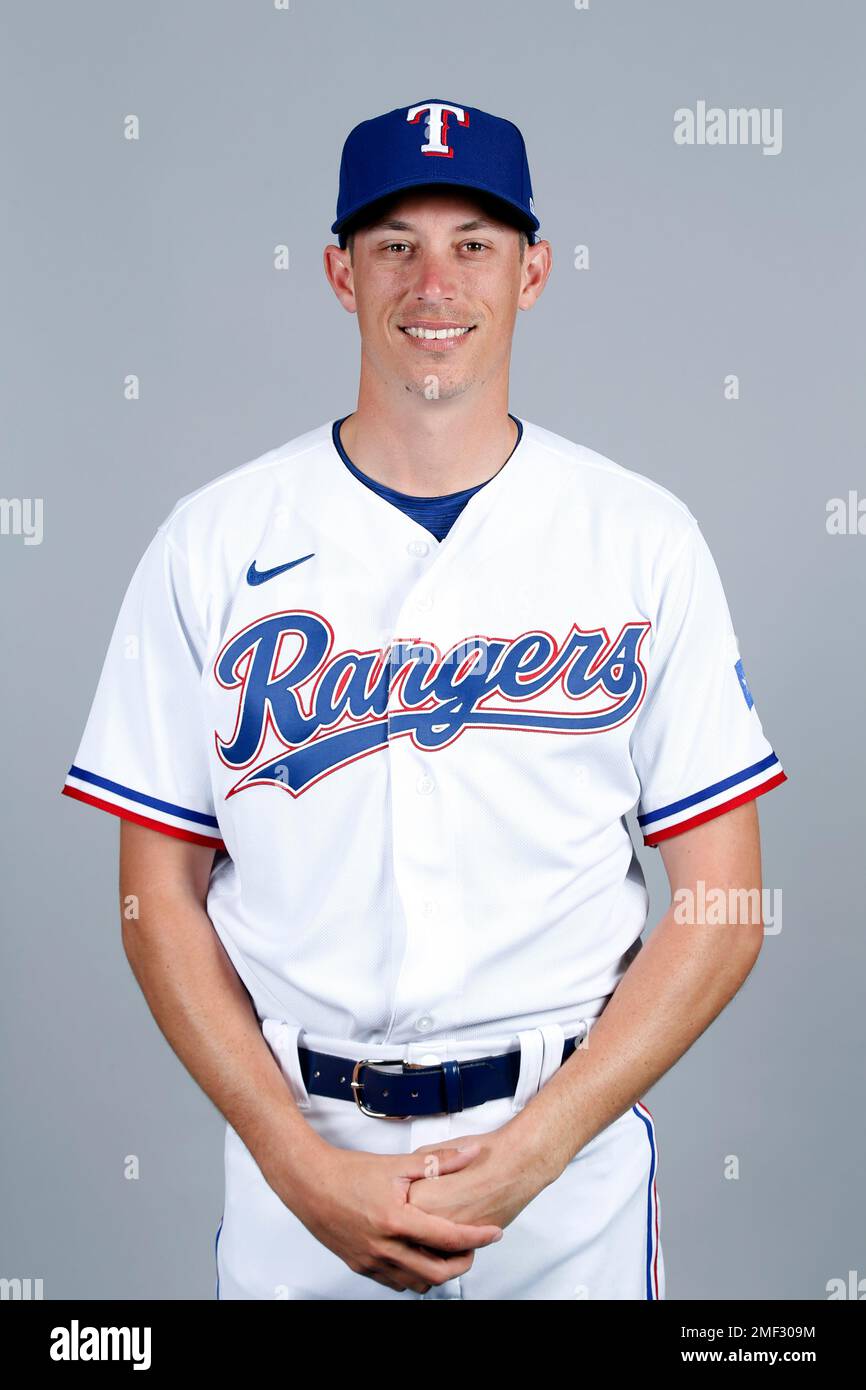 This is a 2021 photo of Jimmy Herget of the Texas Rangers baseball team ...